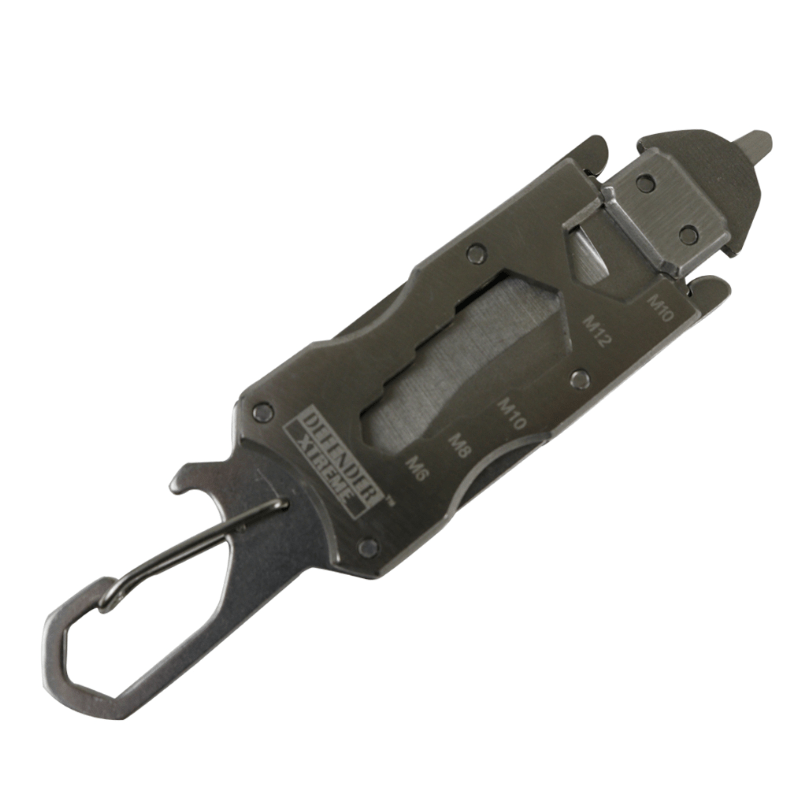 Defender-Xtreme Mini Tactical Knife Silver – Tootoolbay